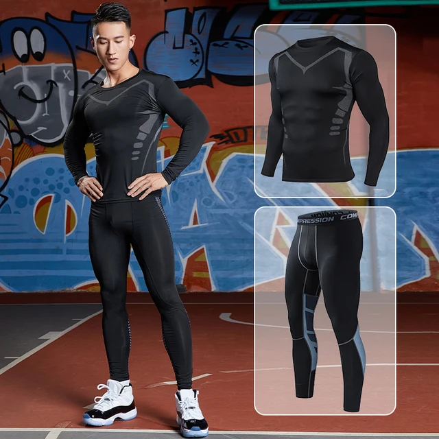 Men's Sports & Fitness Set - Men's Fitness Apparel, Performance Apparel ...