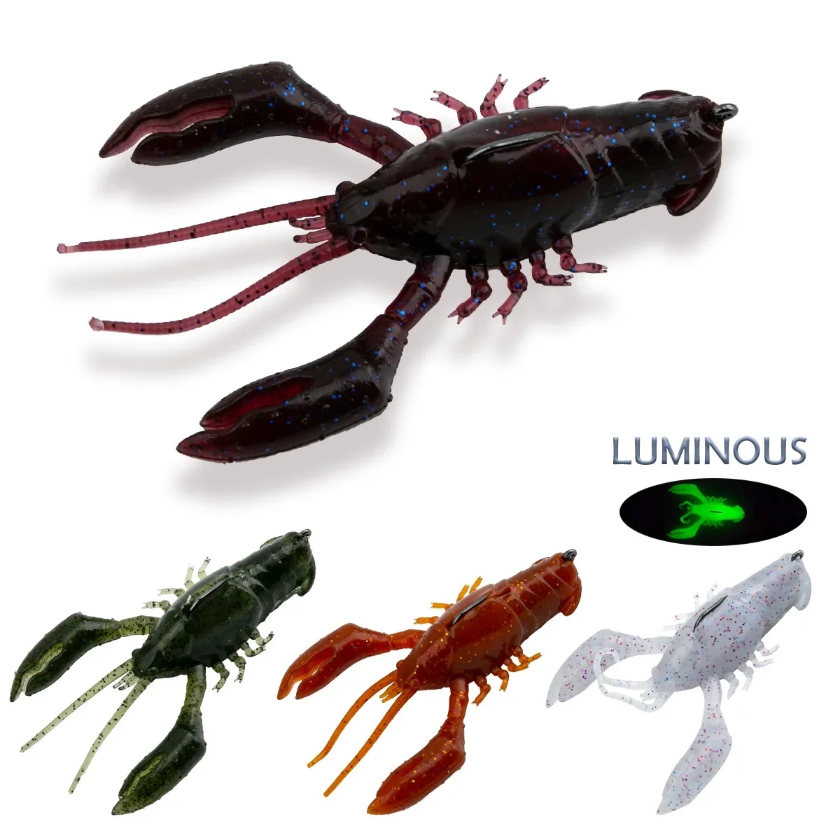 Luminous-Fishing-Lures-Night-Fluorescent-Large-Shrimp-Soft-Shrimp ...