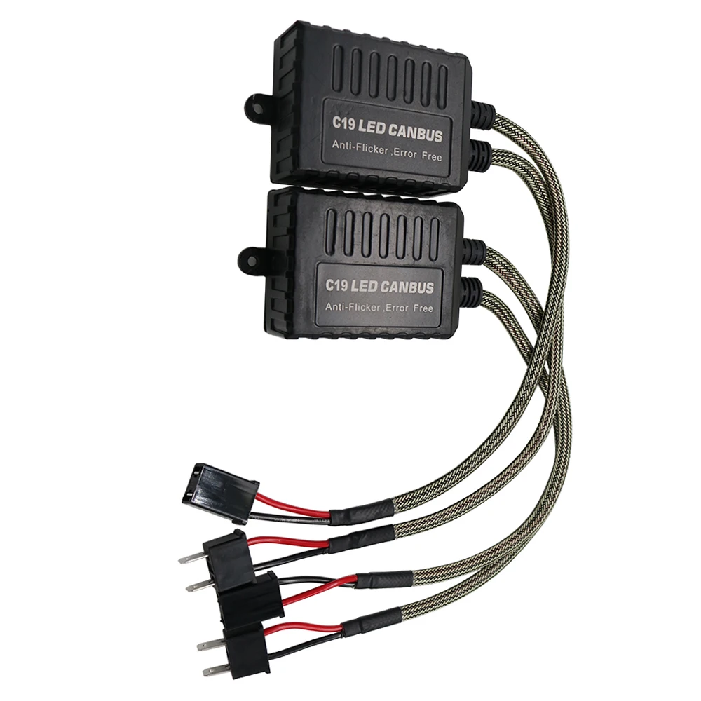 24V Car C19 LED Head Light Decoders H7 For Remove Fault Light Alarm ...