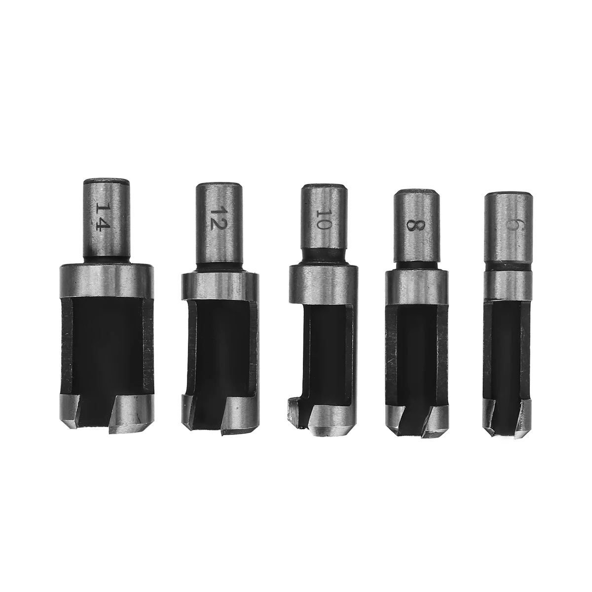 5PCS-Wood-Plug-Cutter-Cutting-Tool-Drill-Bit-Set-Straight-6mm-8mm-10mm ...