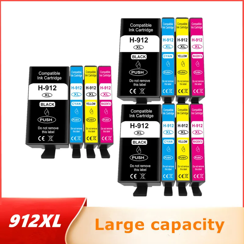 Compatible-For-HP-912-912XL-Ink-Cartridge-HP912-OfficeJet-8010-8012 ...