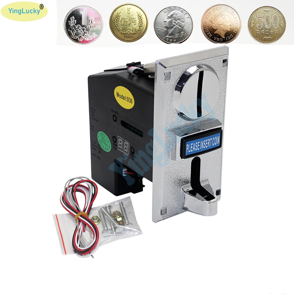 Arcade-Coin-Acceptor-616-Multi-Electronic-Roll-Down-Coin-Acceptor ...