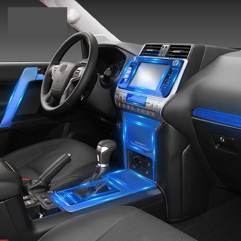 For-Toyota-Prado-2018-2022Car-Interior-Center-console-Transparent-TPU ...