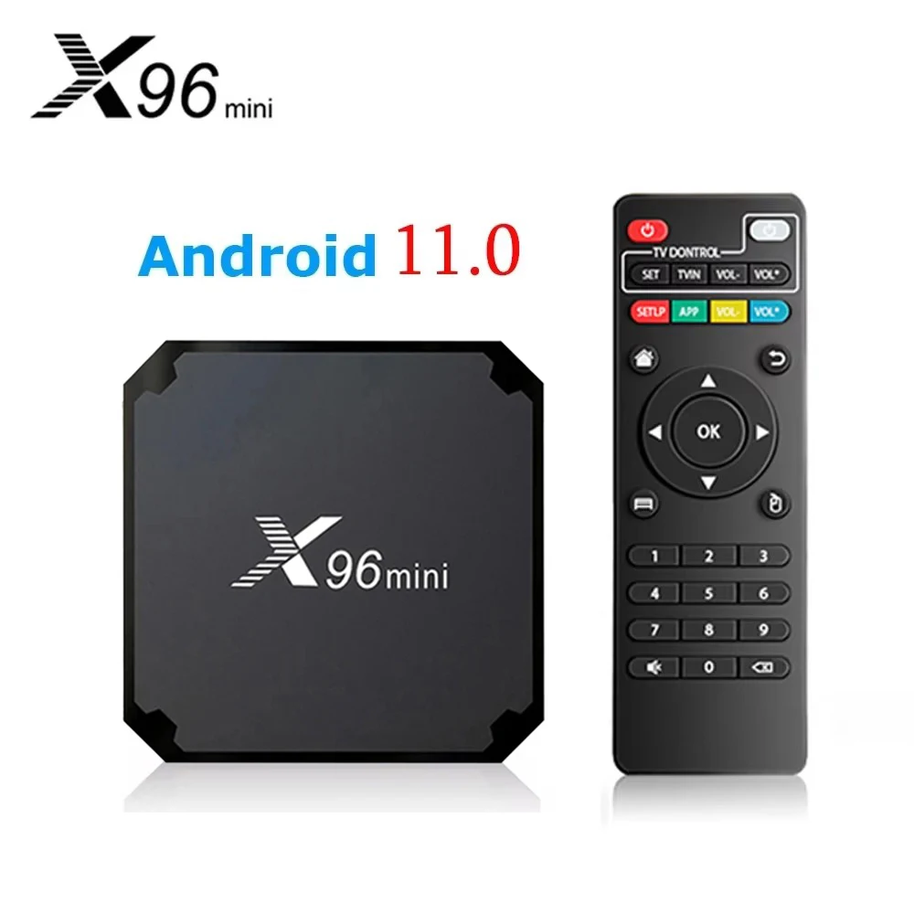 Dispositivo-de-TV-inteligente-X96-mini-decodificador-con-Android-11-1GB-8GB-Allwinner-H313-S ...