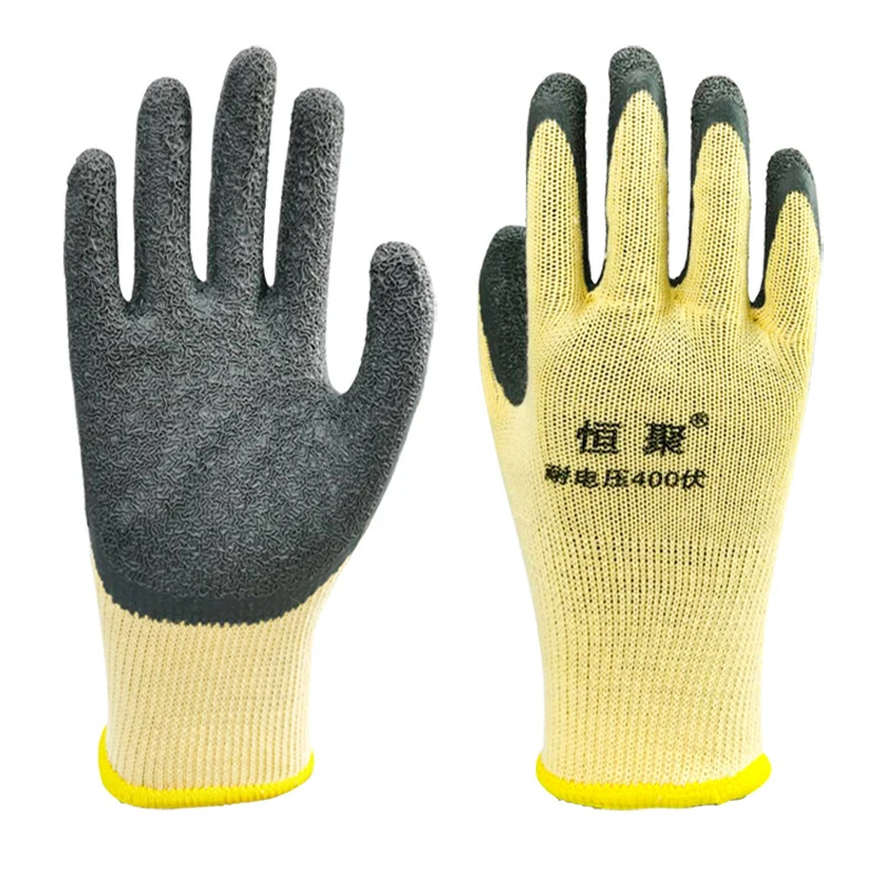 Electrician Work Gloves Protective Tool 400v Insulating Gloves 1 Pair ...