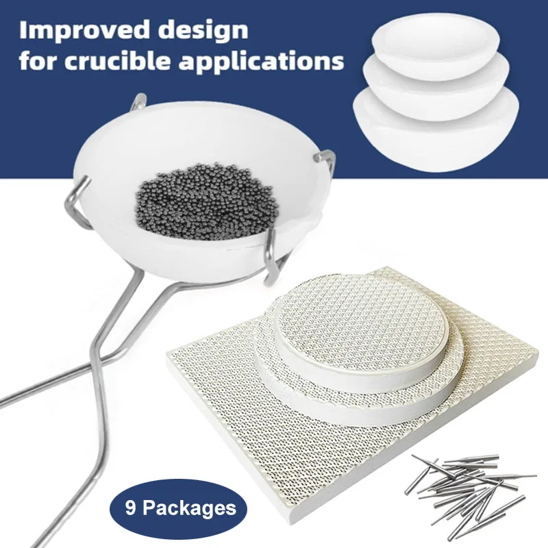 Welding-Melting-Casting-Kit-Insulating-Fire-Brick-Crucible-Tong-Alumina ...