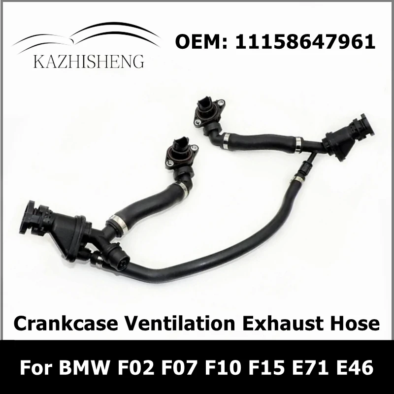 11158647961-Crankcase-Ventilation-Exhaust-Hose-for-BMW-N63-F02-F07-F10 ...