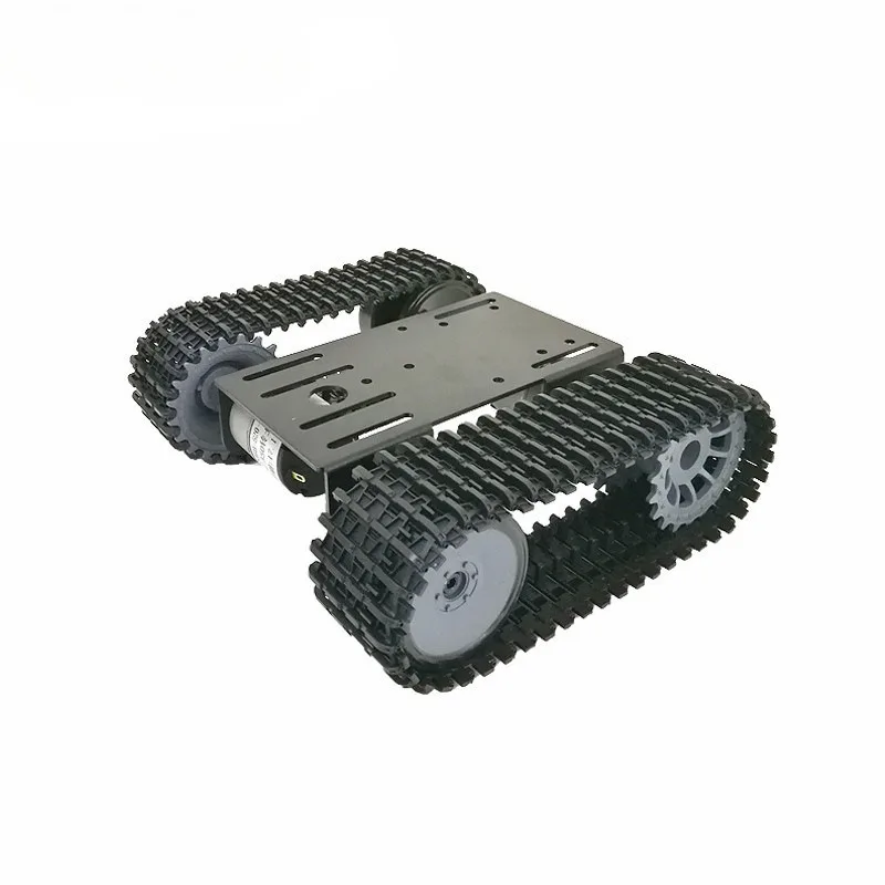 A19Q-Smart Tank Car Chassis Tracked Crawler Robot Platform With Dual DC ...