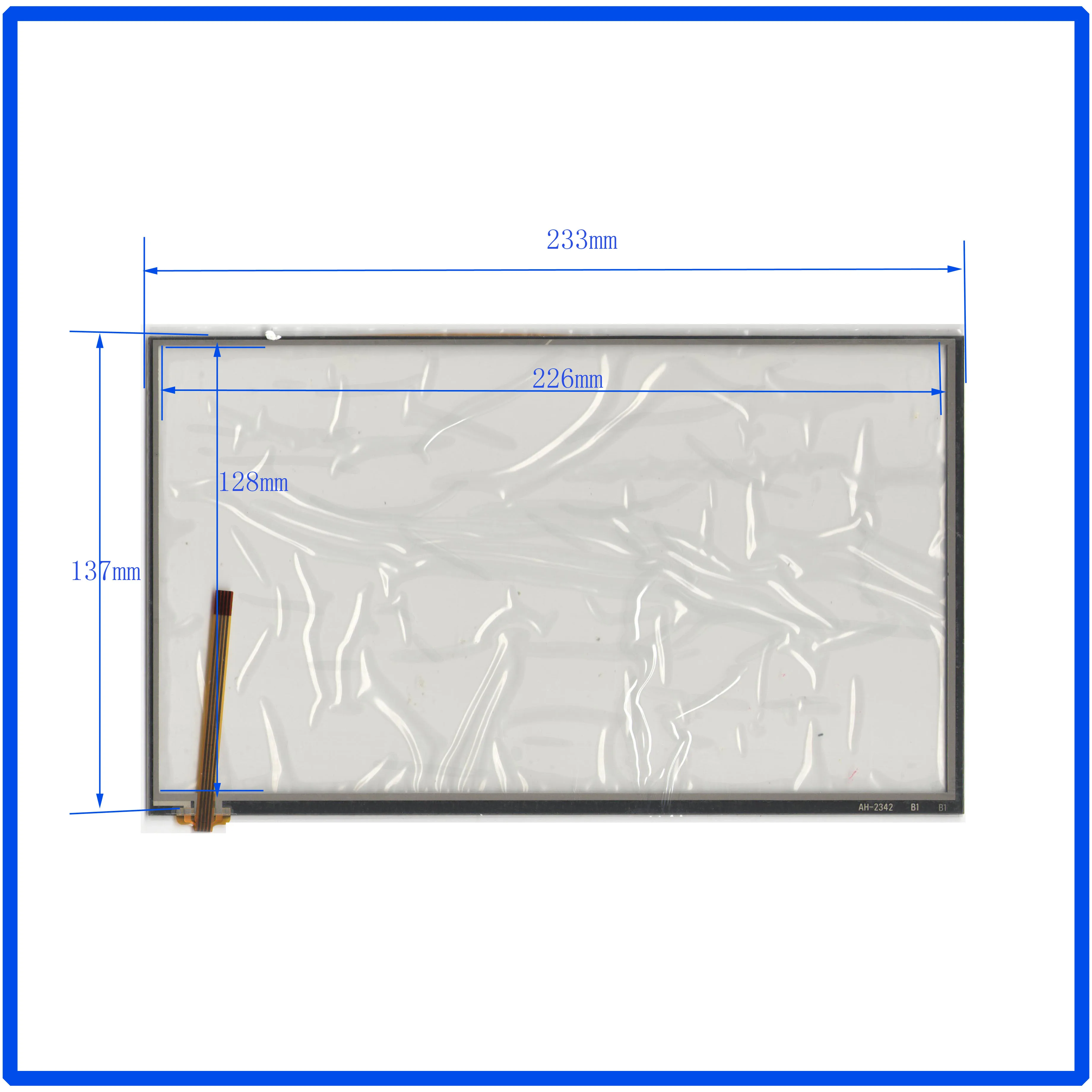 AH2342-10-1inch-4-line-For-CarDVD-touch-screen-panel-this-is-compatible ...
