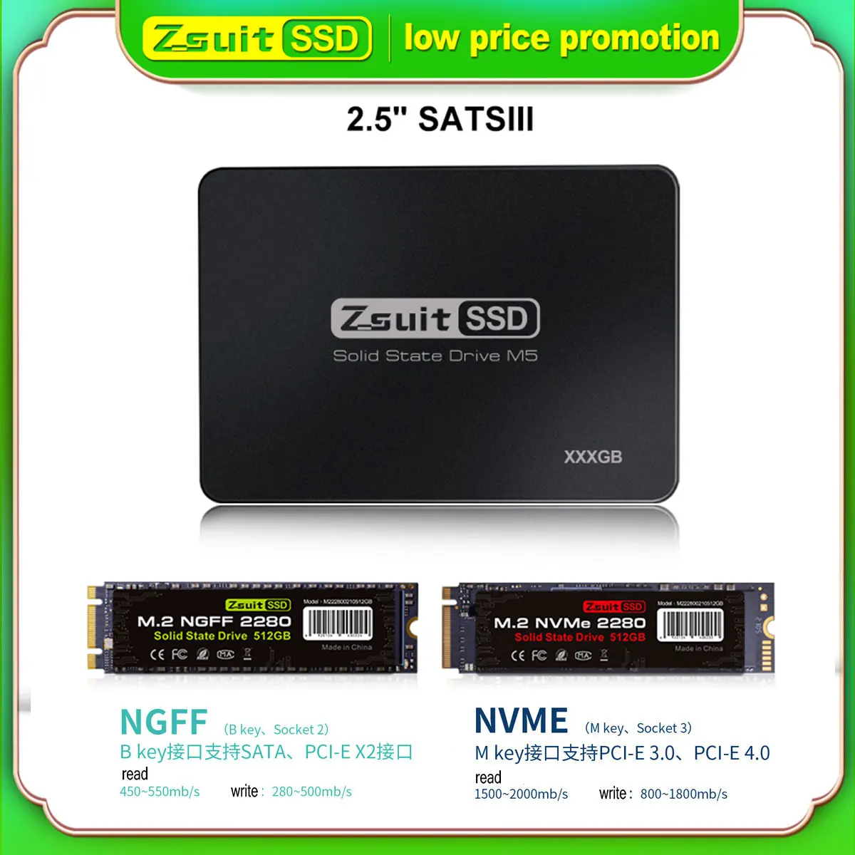 Z-suit-Solid-State-Drive-M2-NVME-NGFF128GB-256GB-512GB-1TB-2-5-Internal ...