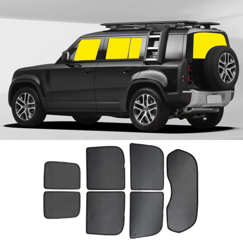 2020-2025-For-Defender-110-version-with-window-sunshade-sunshade ...