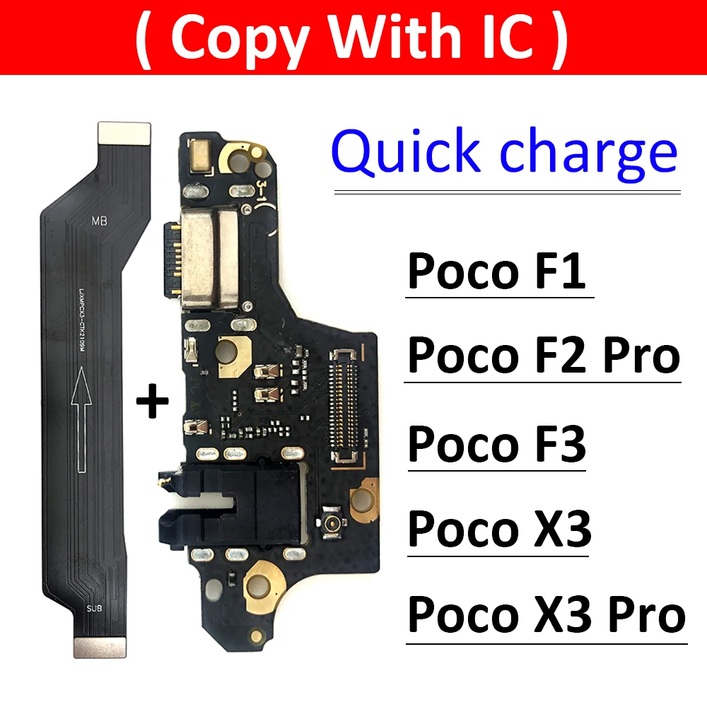 New-USB-Charging-Port-Dock-Charger-Connector-Board-For-Xiaomi-Poco-F2 ...