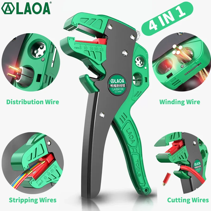 LAOA-Alicates-pelacables-4-en-1-pinzas-para-cortar-cables-alicates ...