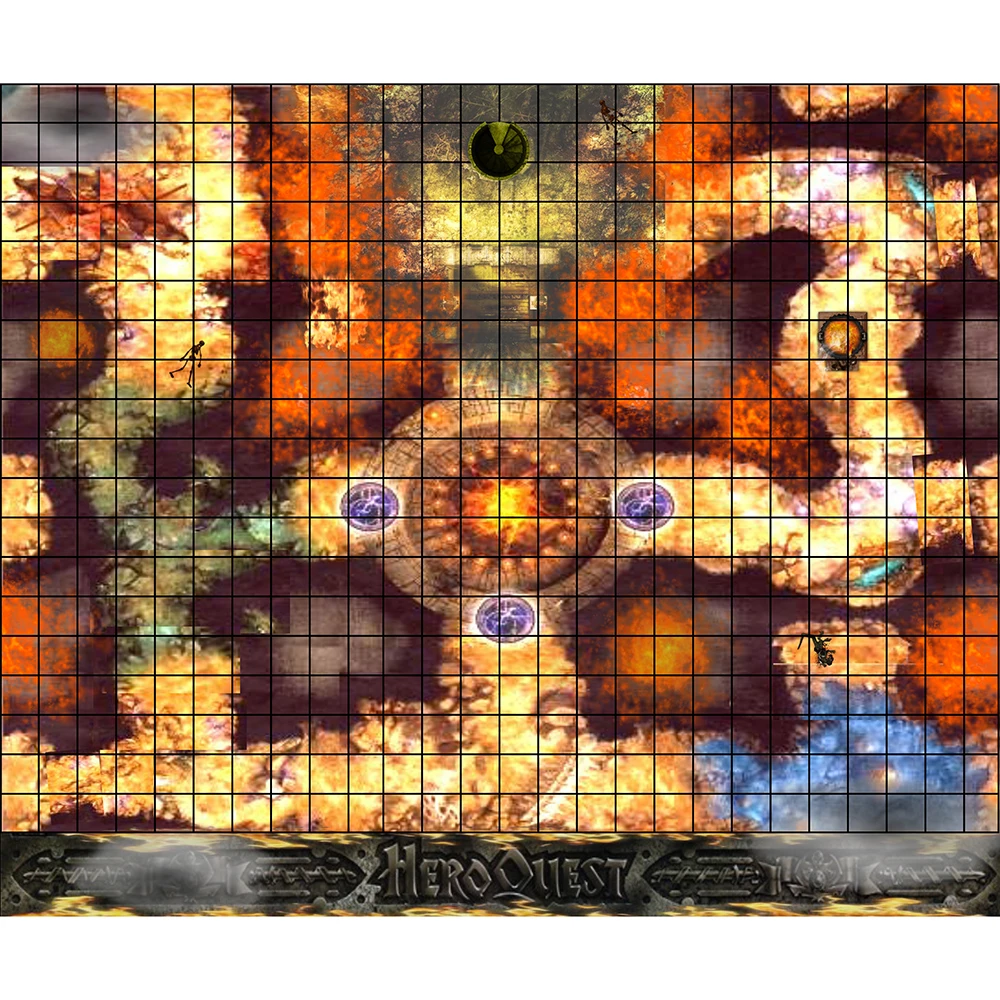 Custom-Big-Battle-Game-Mat-815x650mm-Tabletop-HeroQuest-25th ...