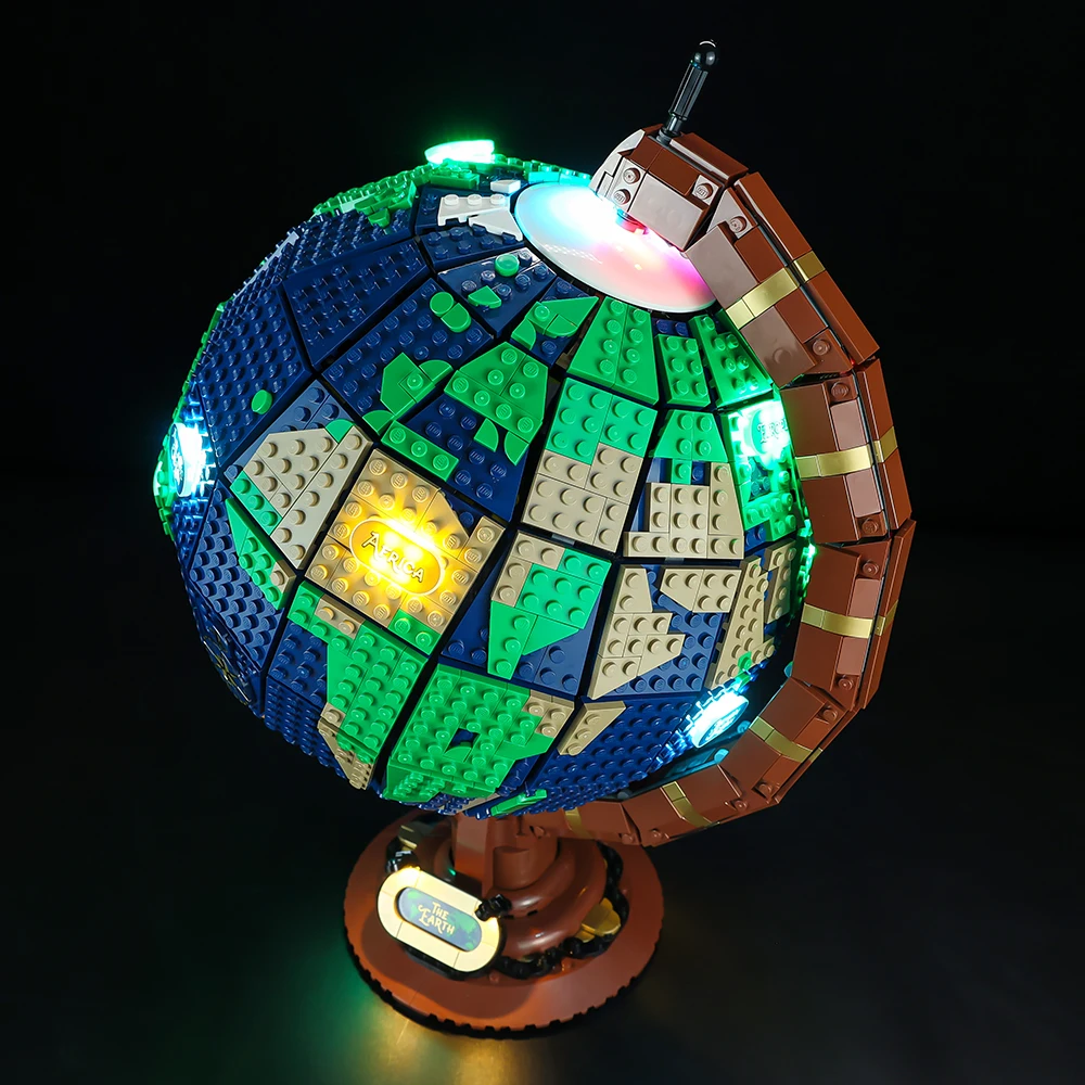 Light Globe Lego Light | Lego Globe Kit Lights | Globe Lego Lighting ...