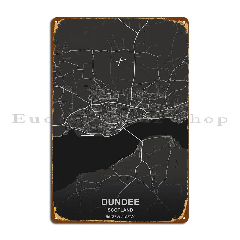 Dundee-Scotland-Metal-Sign-Poster-Garagem-Personalizar-Bar-Criar-Parede ...