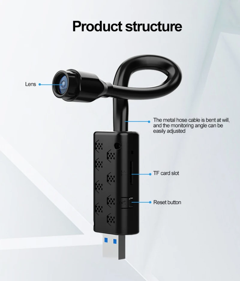 GFI™ 360° Foldable Lens Wireless Mini Camera - Gifts for idea