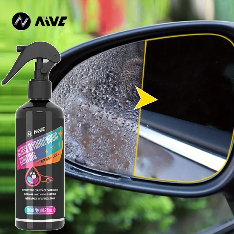 Car Glass Hydrophobic Nano Spray AIVC Window Waterproof Coating ...