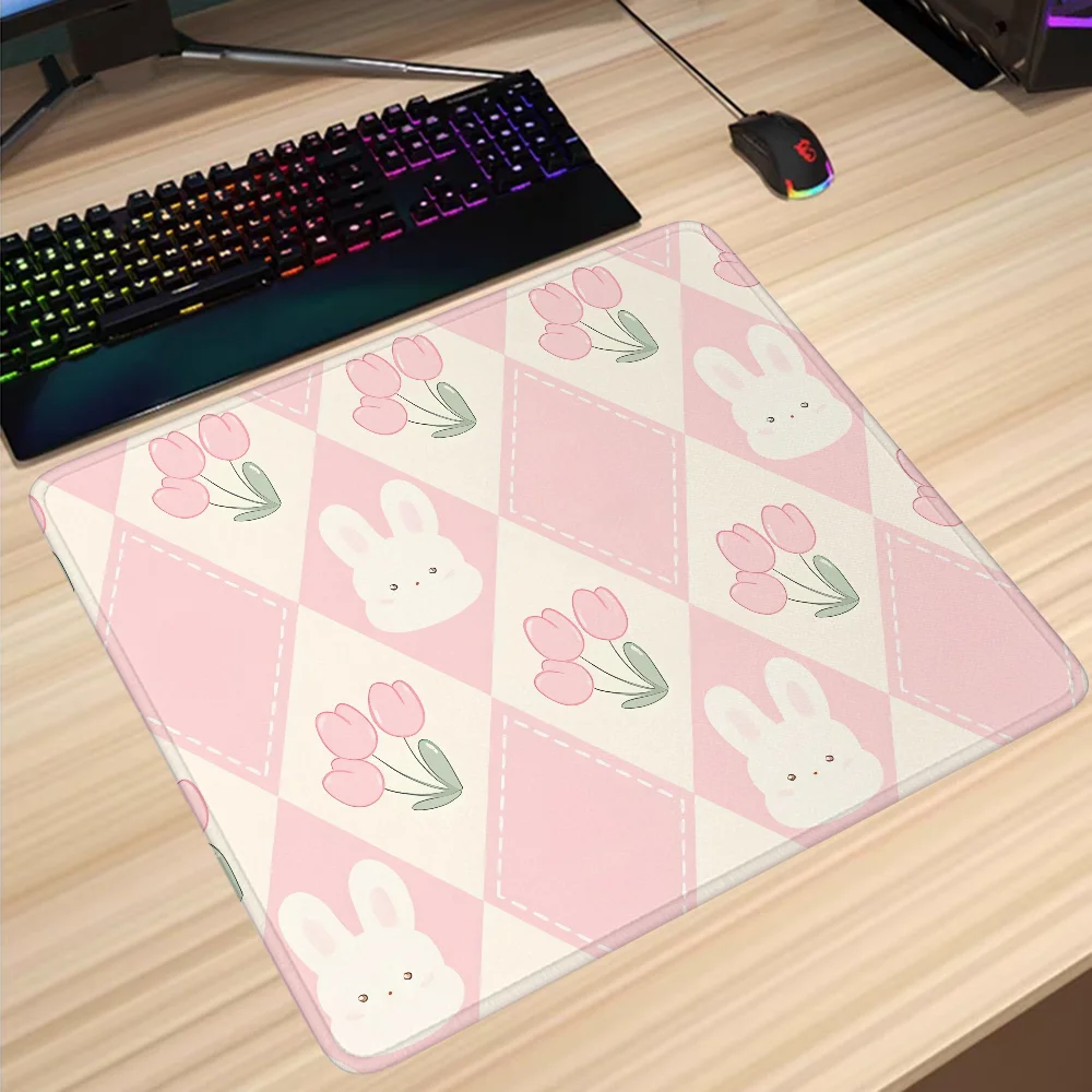 Deskmat-Mousepad-Cute-Bunny-Pattern-Computer-Mat-Mause-Pad-Mouse-Ped-Pc ...