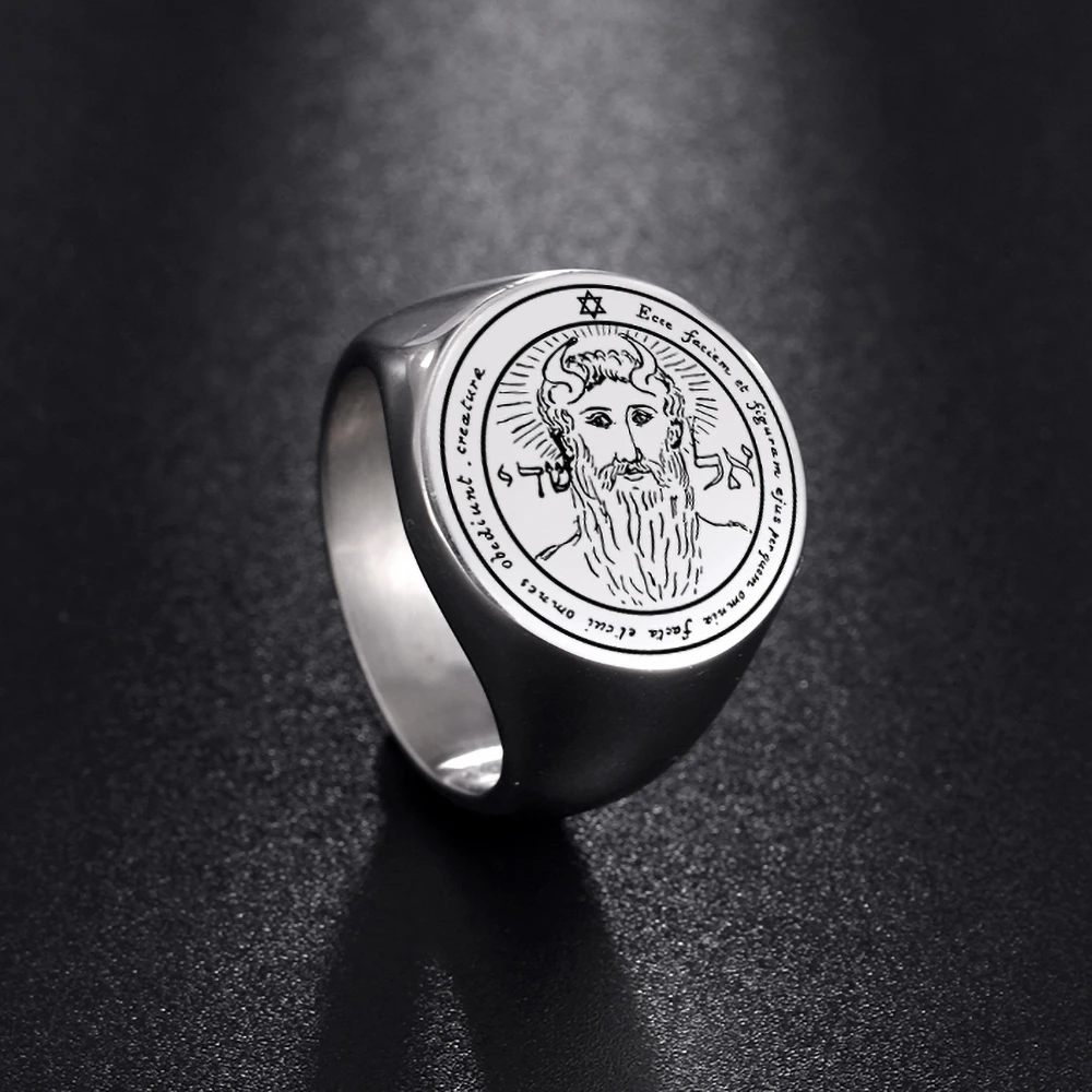 Teamer-Magical-Blessed-Seal-of-Solomon-Rings-for-Men-Vintage-The-Seven ...