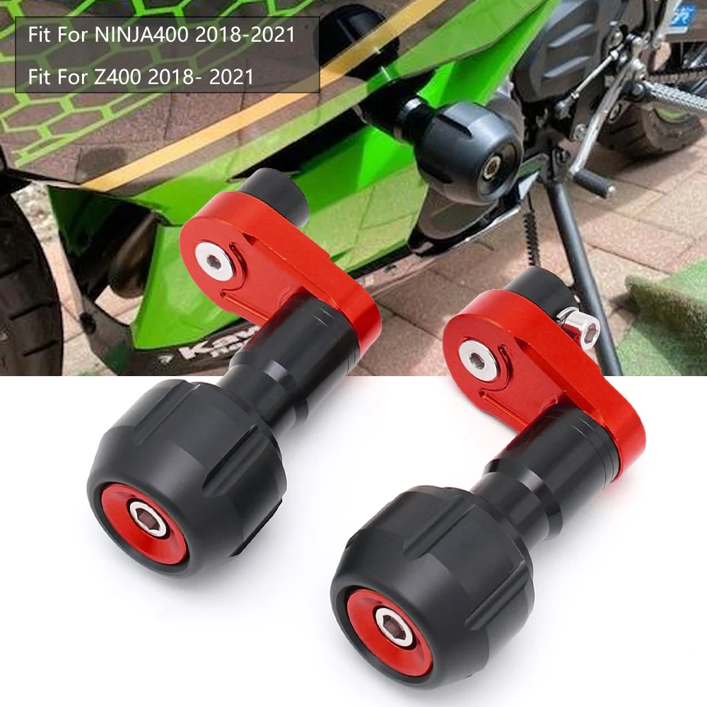 Fits-For-KAWASAKI-NINJA-400-NINJA400-Z400-2018-2021-Frame-Sliders-Crash ...