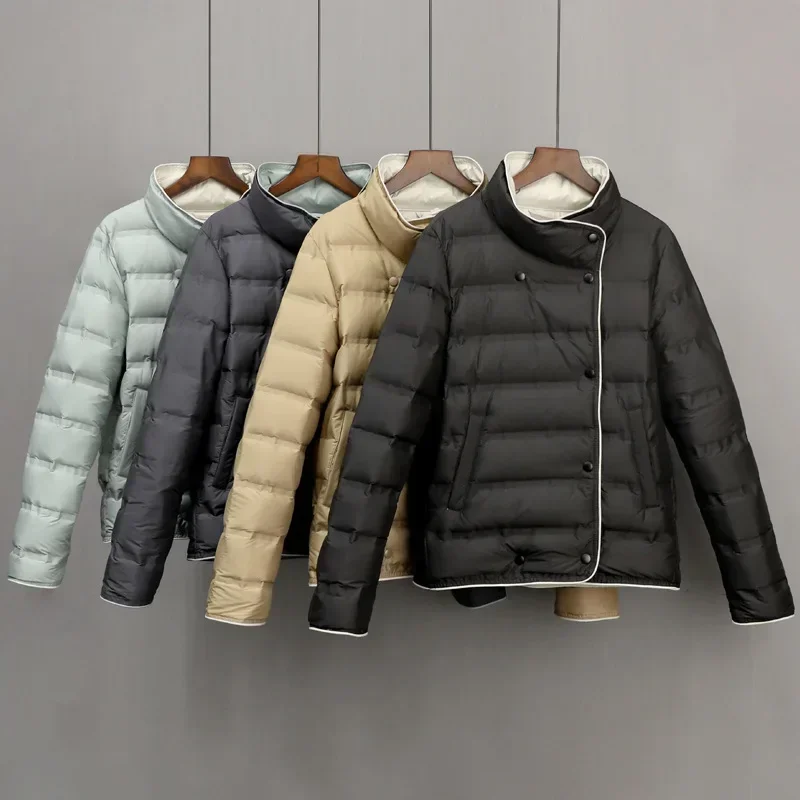 Top Grade Women Fashion Short Korean Down Jackets 2024 New Arrival ...