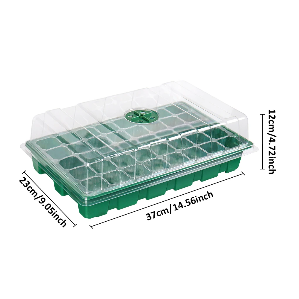 Seed Trays, 40 Holes Cell Propagator Seedling Tray – Yard Works Essentials