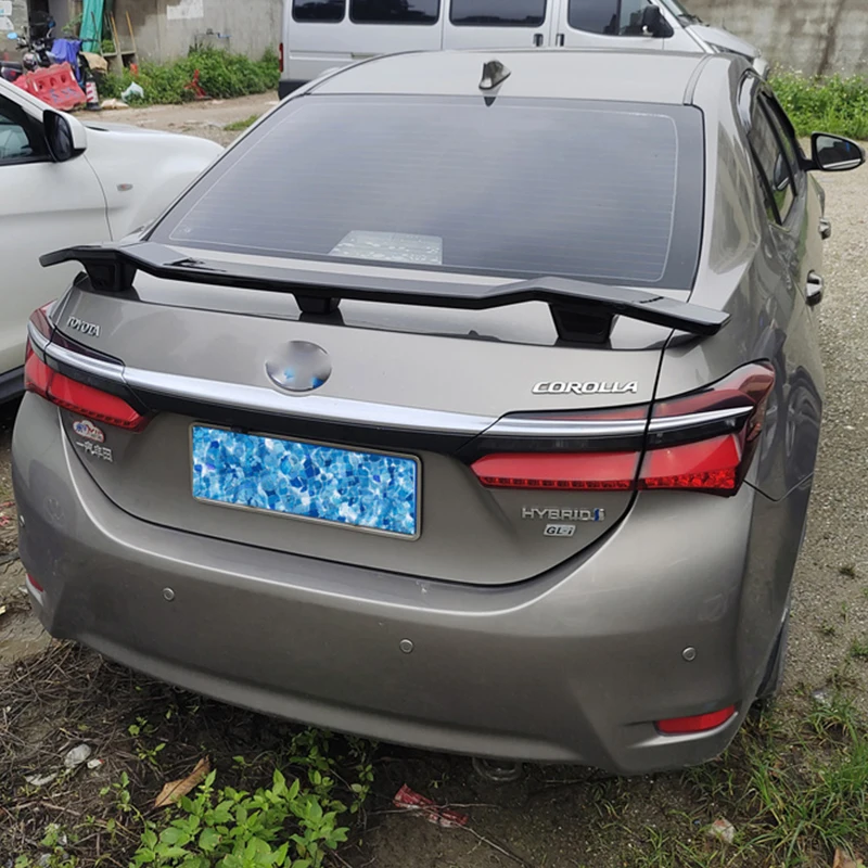 For-Toyota-Corolla-GT-Spoiler-Wing-Car-Trunk-ABS-Material-Rear-Lip-Tail ...