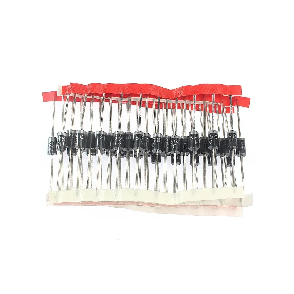 50PCS Schottky Rectifier Diode Assortment Kit 5 Value SR3100 SR3200 ...