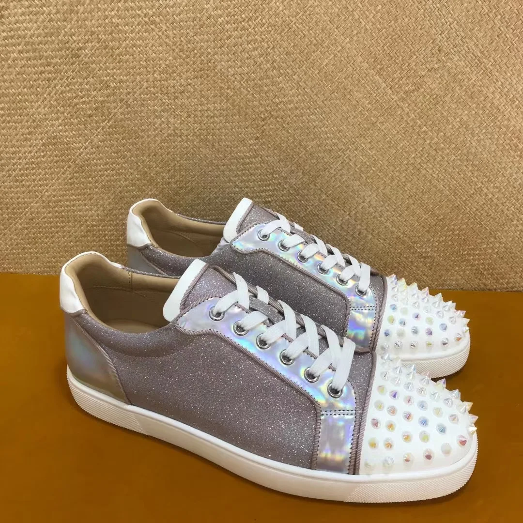 Purple Red Bottoms Shoes