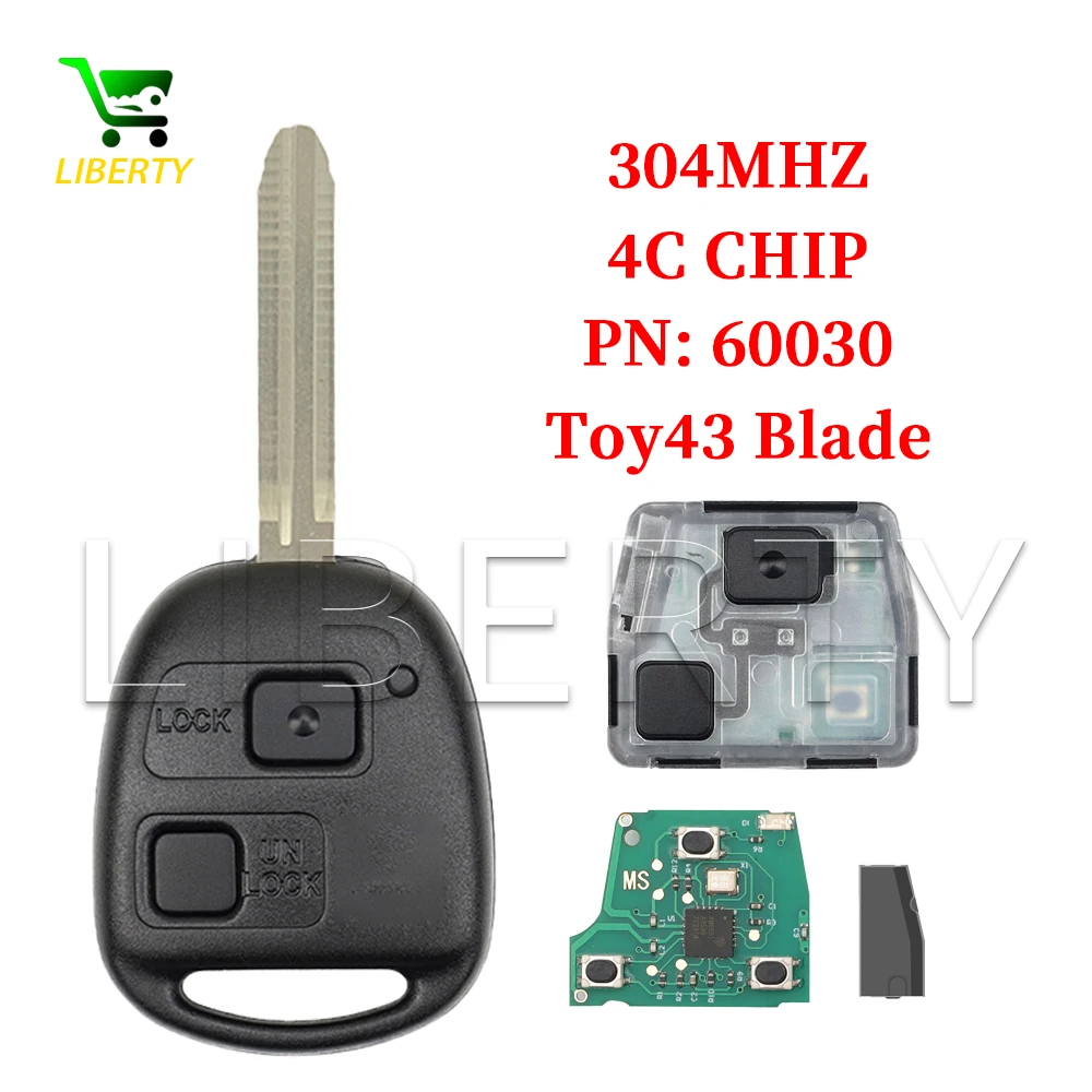 Liberty PN 60030 ID4C Chip 304MHz Inteligentny Pilot Zdalnego ...