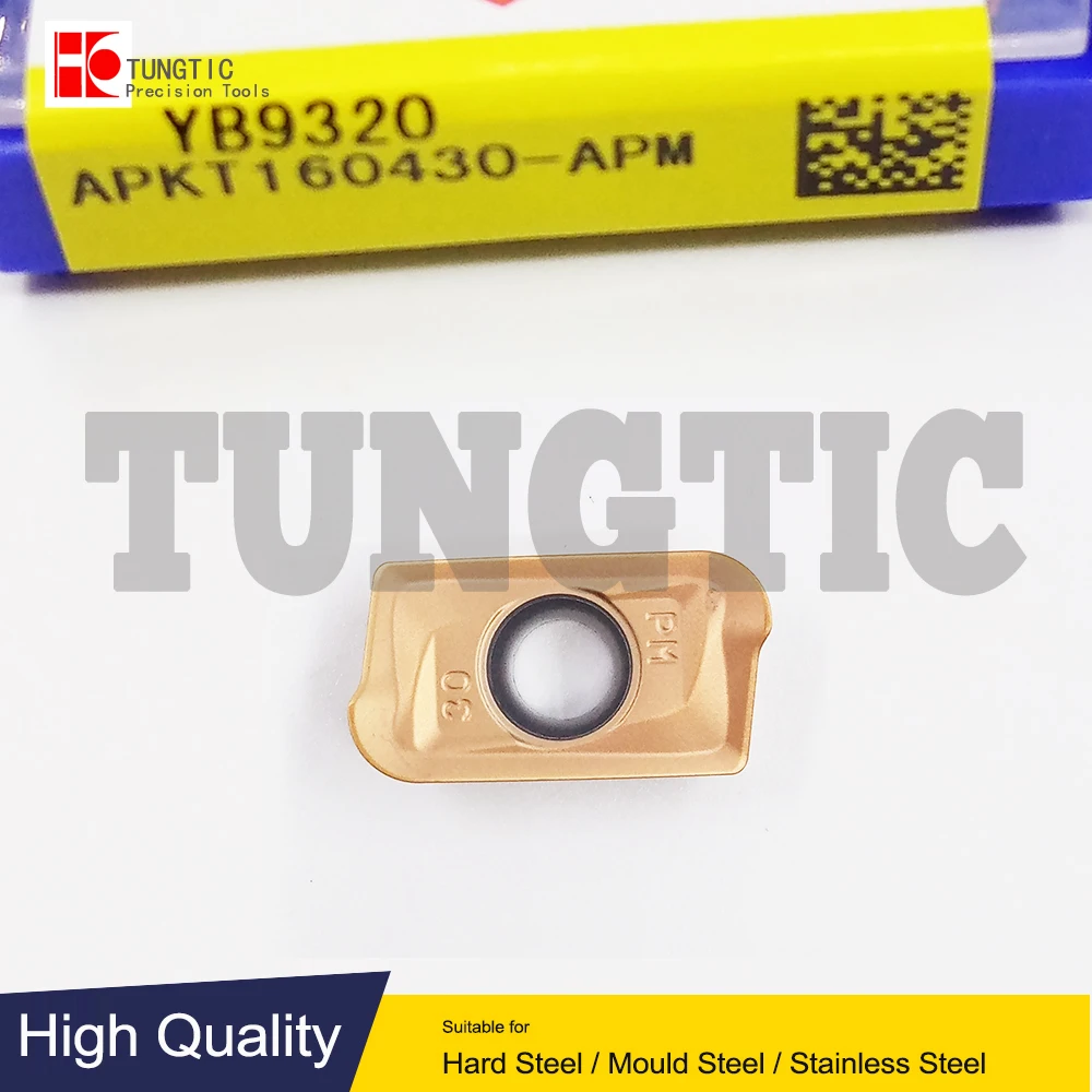 APKT160430-APM-YB9320-Milling-Cutter-CNC-Tools-Insert-Lathe-Machining ...