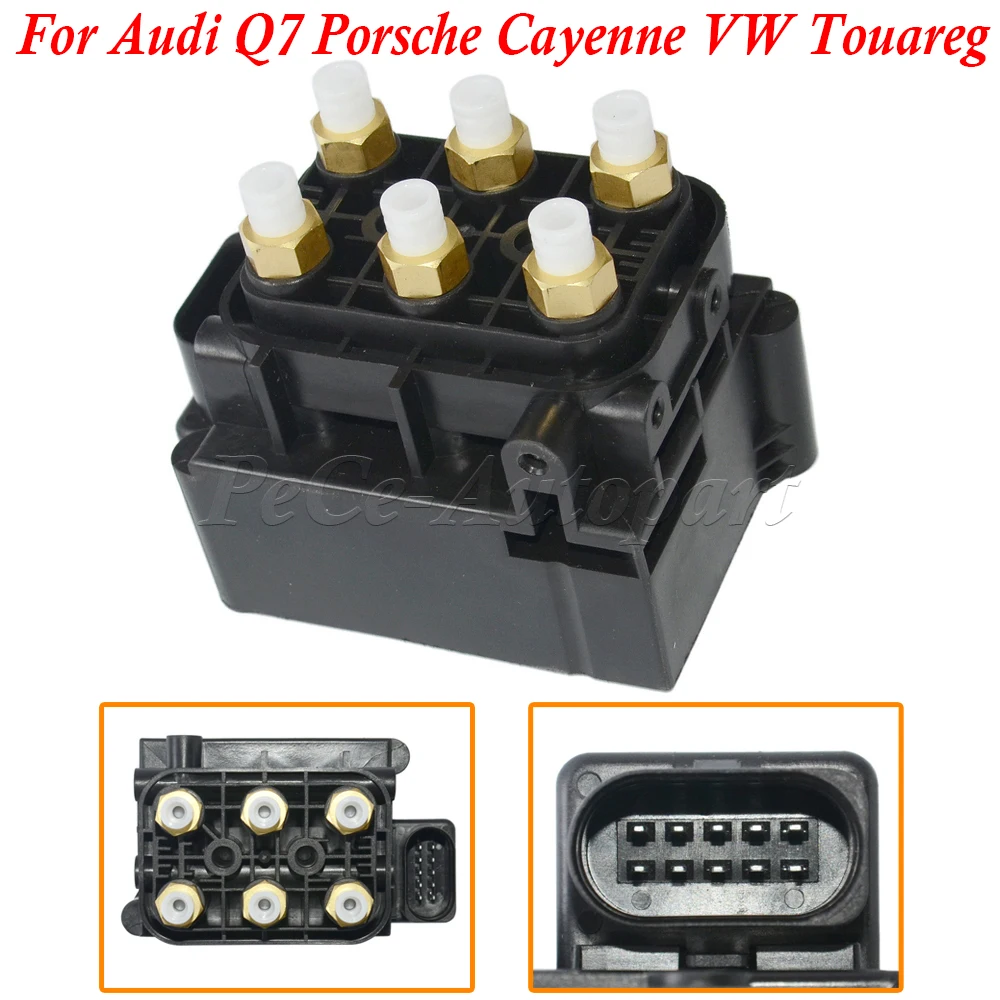 For Audi Q7 Porsche Cayenne VW Touareg Air Suspension Compressor ...
