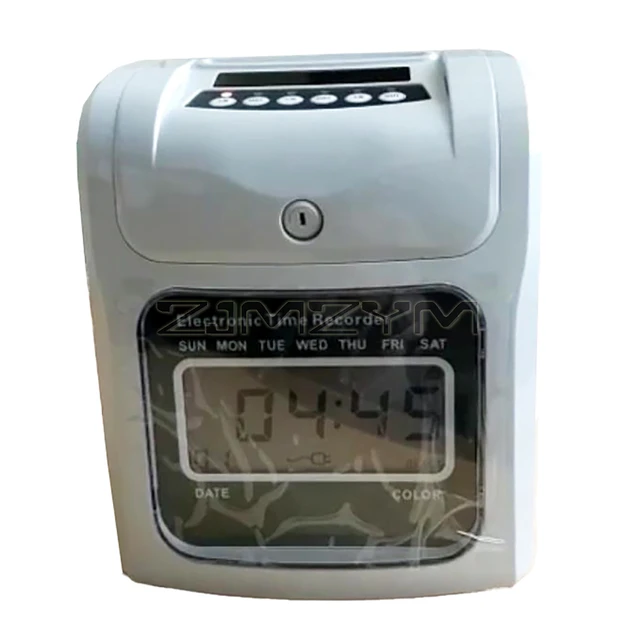 Time Card Clock Machine