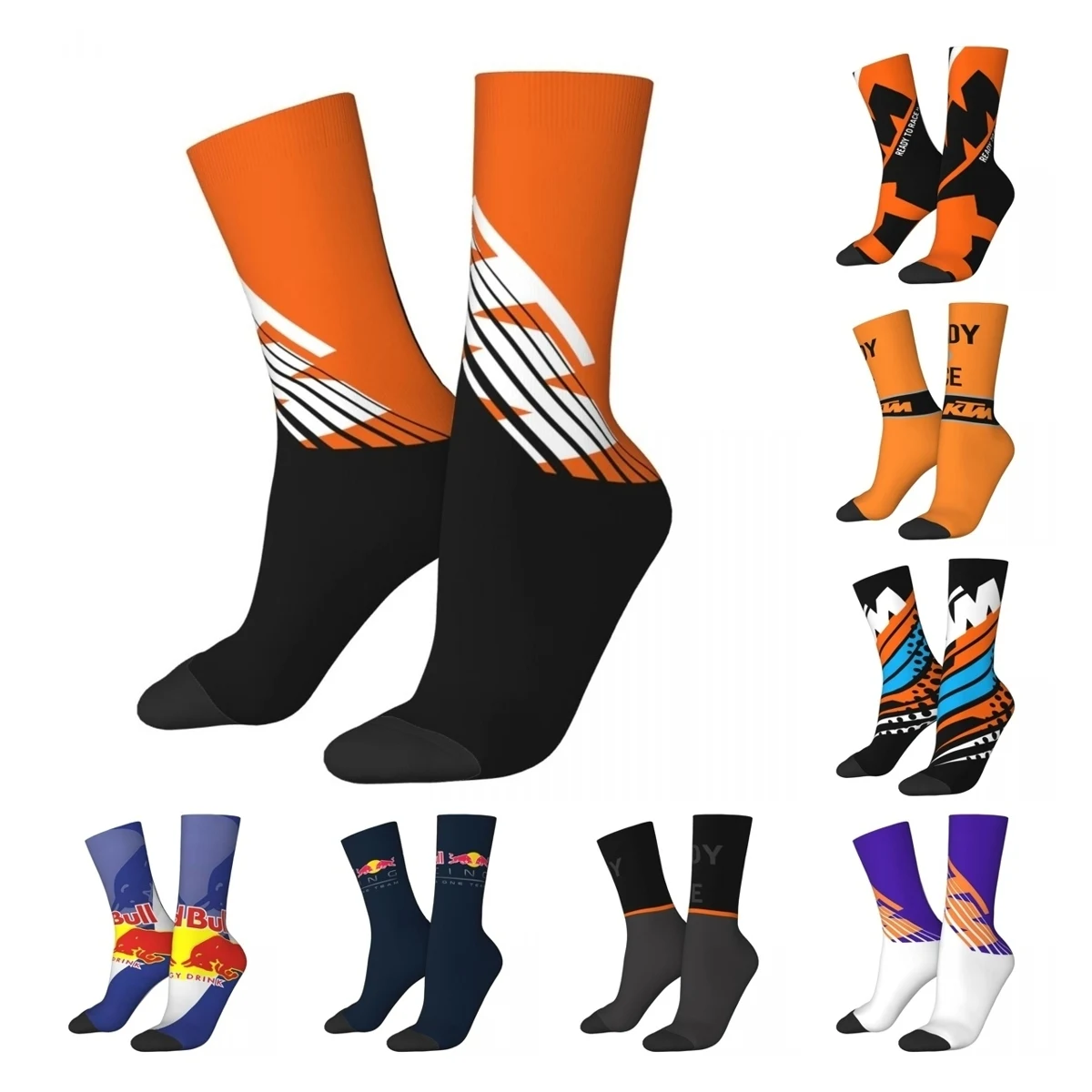 Cool Ready To Race Motocross Enduro Cross Basketball Socks Bitumen Bike ...