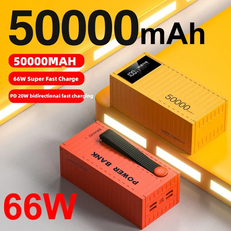 66W-Power-Bank-50000mAh-Container-Super-Fast-Charging-Portable ...