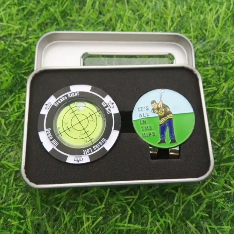Golf-Putting-Reader-With-Hat-Clip-Set-Portable-Golf-Ball-Marker-Golf ...