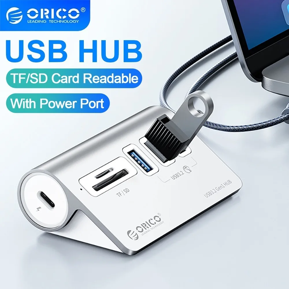 ORICO-Multi-USB-Tipo-C-Porta-Splitter-Hub-M-ltiplo-4-Slot-Dock-Station ...