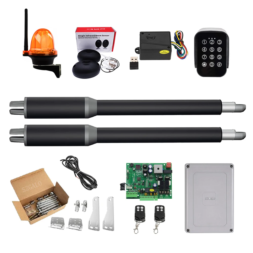 Gate-Motor-AC-Powered-Double-Automatic-Electric-Swing-Gate-Opener-Motor ...