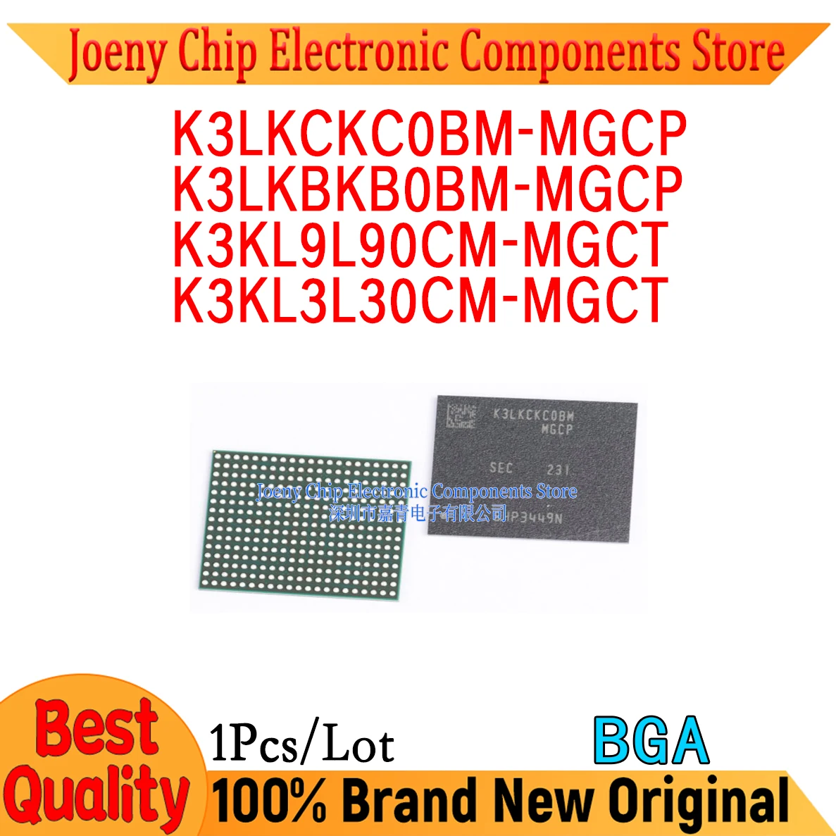 (1piece) 100% New K3LKCKC0BM-MGCP K3LKBKB0BM-MGCP K3KL9L90CM-MGCT ...
