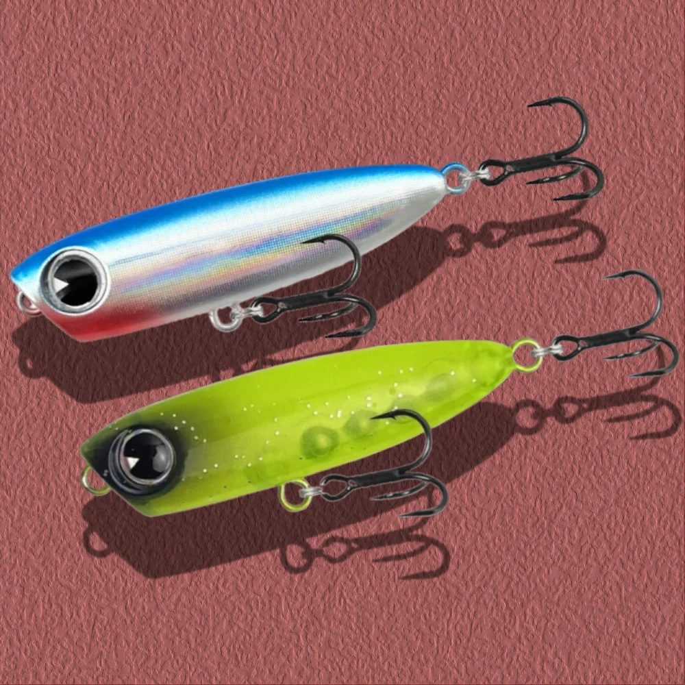 Full Water Popper Lure Slow Sinking Walking Dog Ima Qoop 45 Wobblers ...