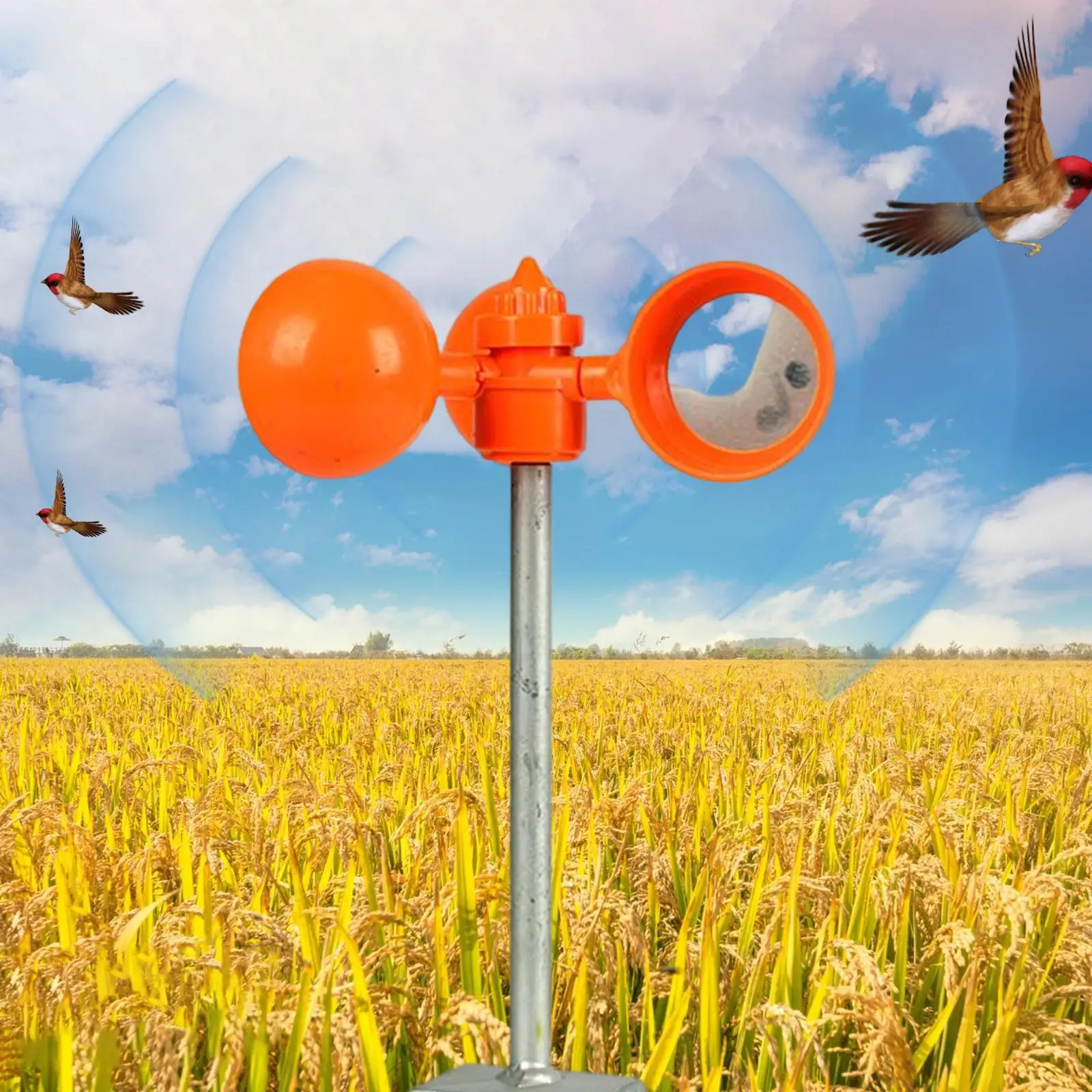Bird 360 Degree Rotary Reflective Supplies Tool Bird Scarer Bird ...