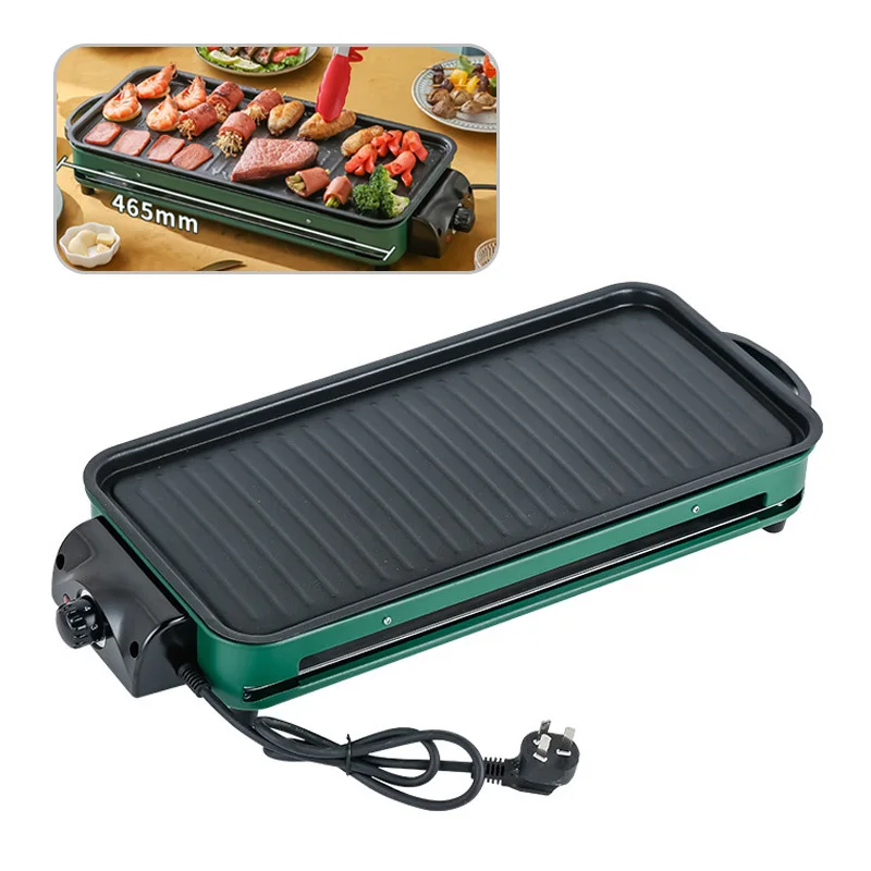 220V-1350W-Direct-Electric-Barbecue-Plate-Household-Barbecue-Rack ...