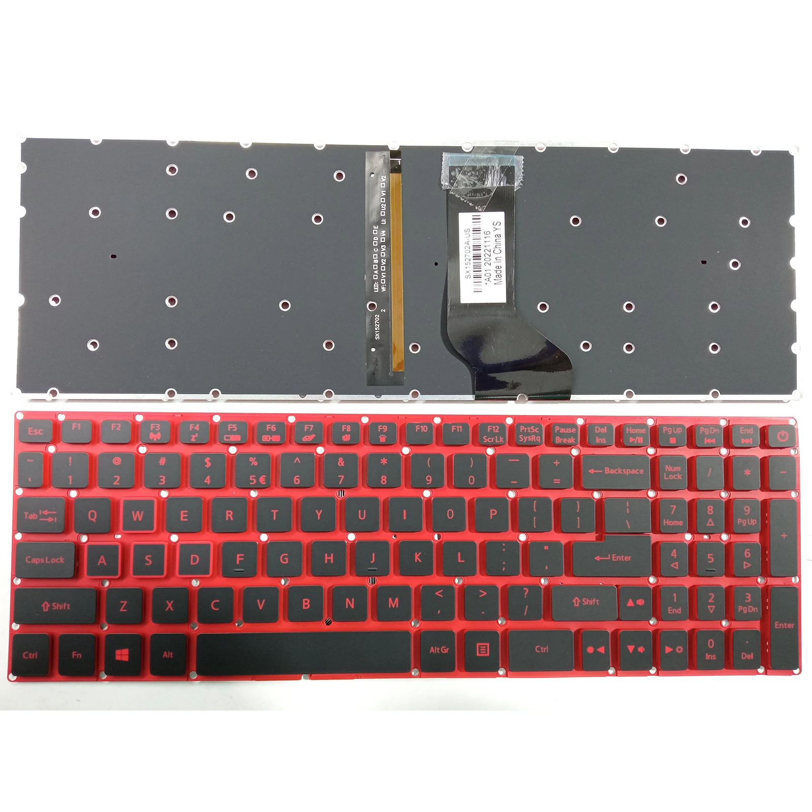 Teclado-americano-retroiluminado-para-Acer-Nitro-5-AN515-51-AN515-52 ...