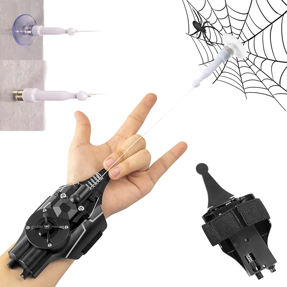Web-Shooter-Launcher-String-Toy-el-trico-Reel-in-Spider-Web-Shooters ...