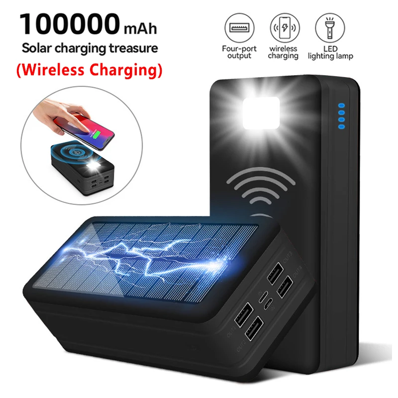 Solar Power Bank 100000mAh – Outdoor Gear & Equipment | The Mountain Exp