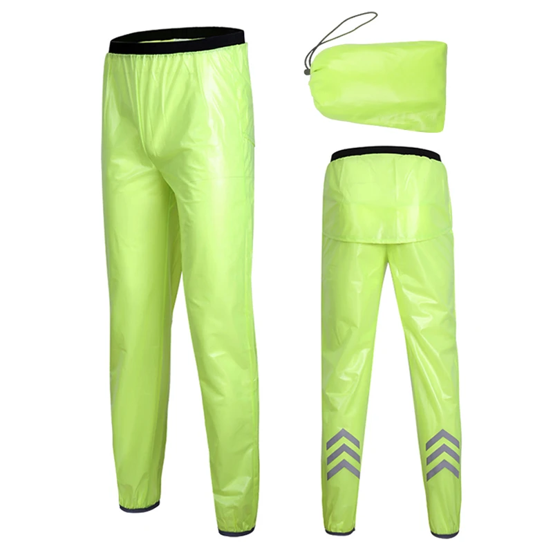X TIGER Cycling Rain Pants Reflective Rain Pants Waterproof MTB Cycling ...