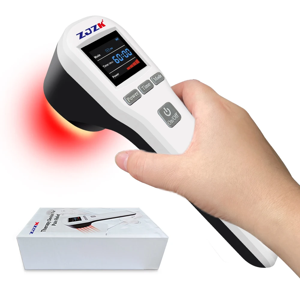 ZJZK Pain Relief Laser Cold Laser Therapy Device LLLT Handheld Pain ...