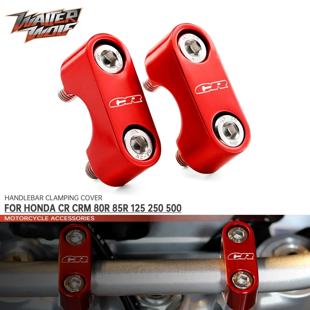 CR250-CR125-Handlebar-Clamping-Cover-Motorcycle-For-HONDA-CR80R-CR85R ...