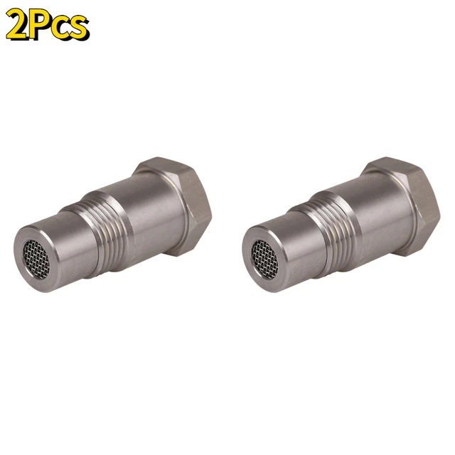 Stainless Steel Extension Filter M18 X1.5 Oxygen Sensor Adapter Remove ...